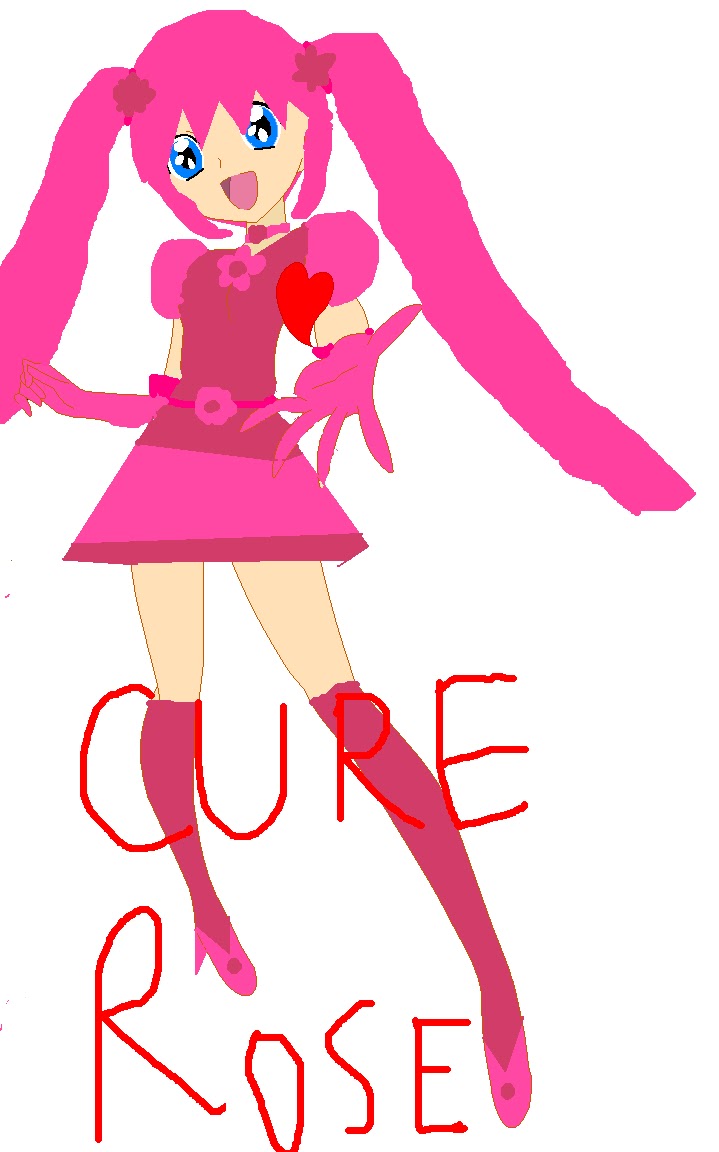 Umi no Senshi The Blog!: Cure Rose!!!!!!!!!!!!!!