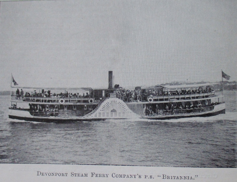 Part of the Past NZ History: ss Ngoiro, Devonport Steam Ferry Company ...