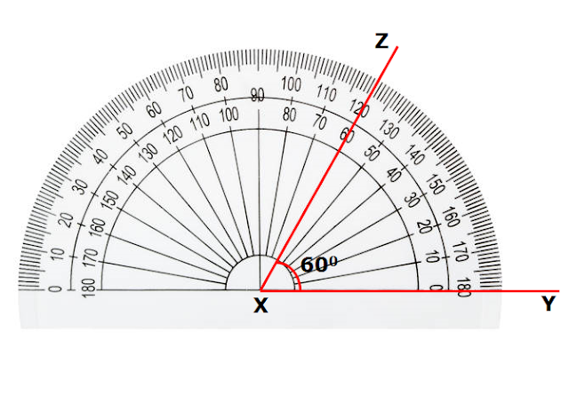 Protractor - How to measure angle with Protractor - Geometry - MathsMD