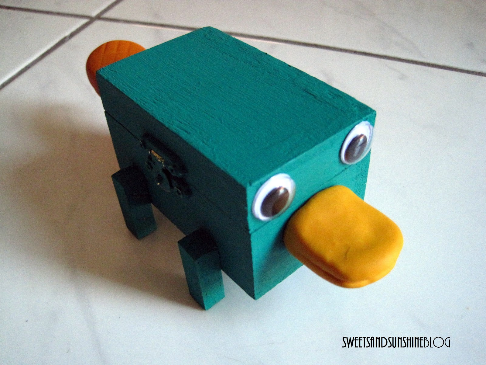 In the Works: Perry the Platypus Inaction Figure