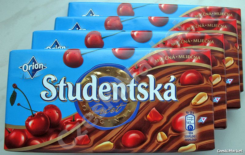 Sex, Coffee & Chocolate: Orion Studentska mleczna z orzechami ...