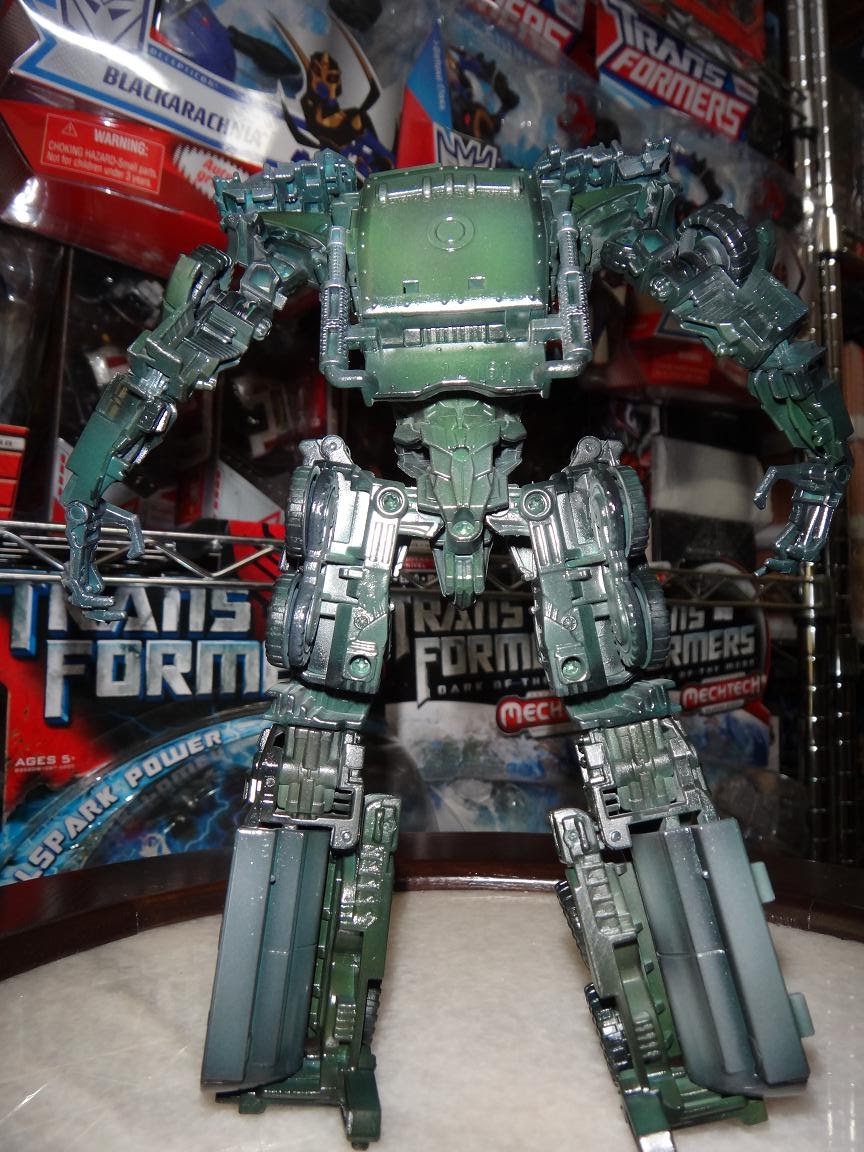 JUST Custom Toy: Repainted Transformers DOTM Voyager Megatron