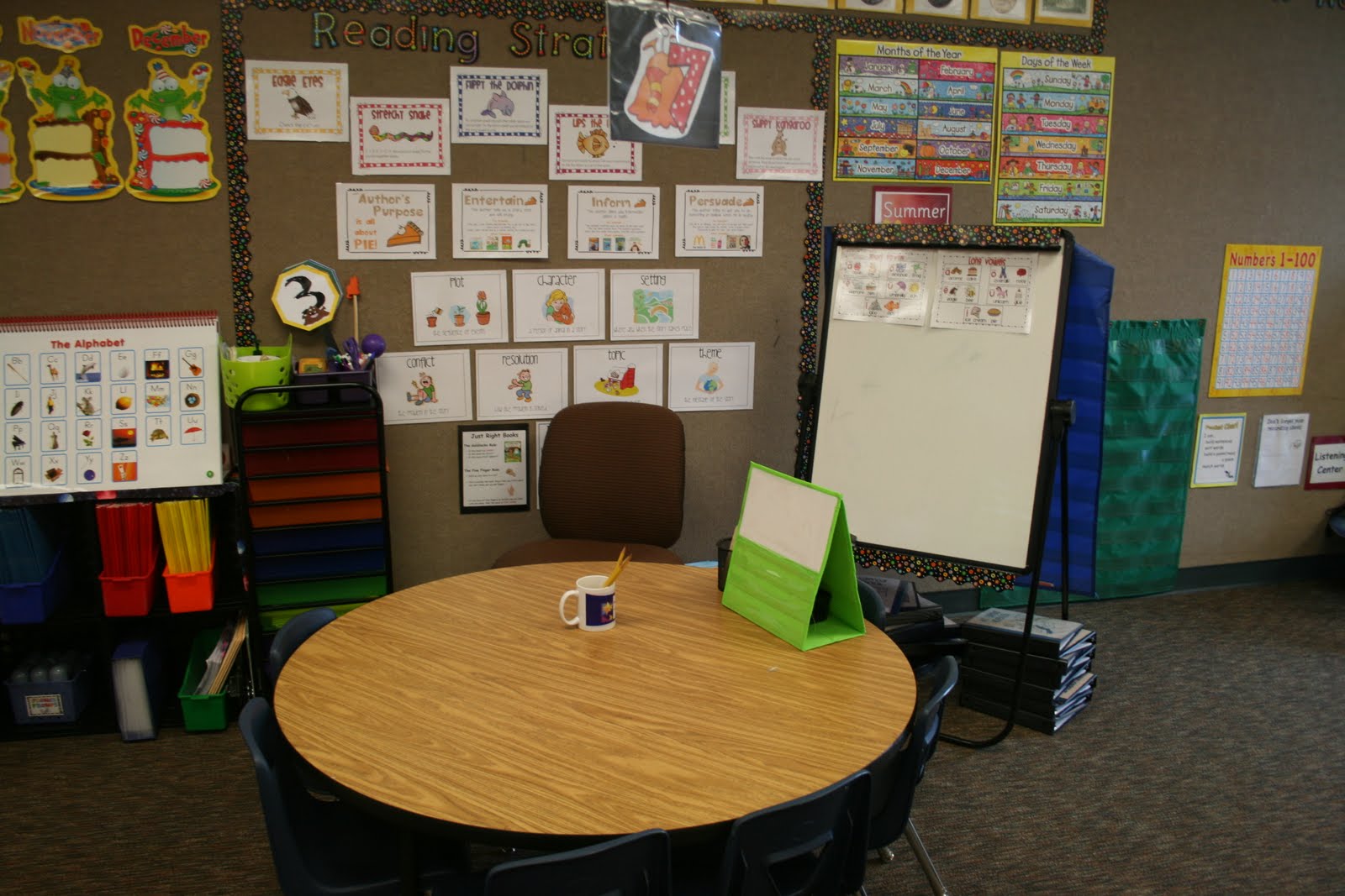 Mrs. Barton's First Grade: Classroom Photos - Just Before the First Day