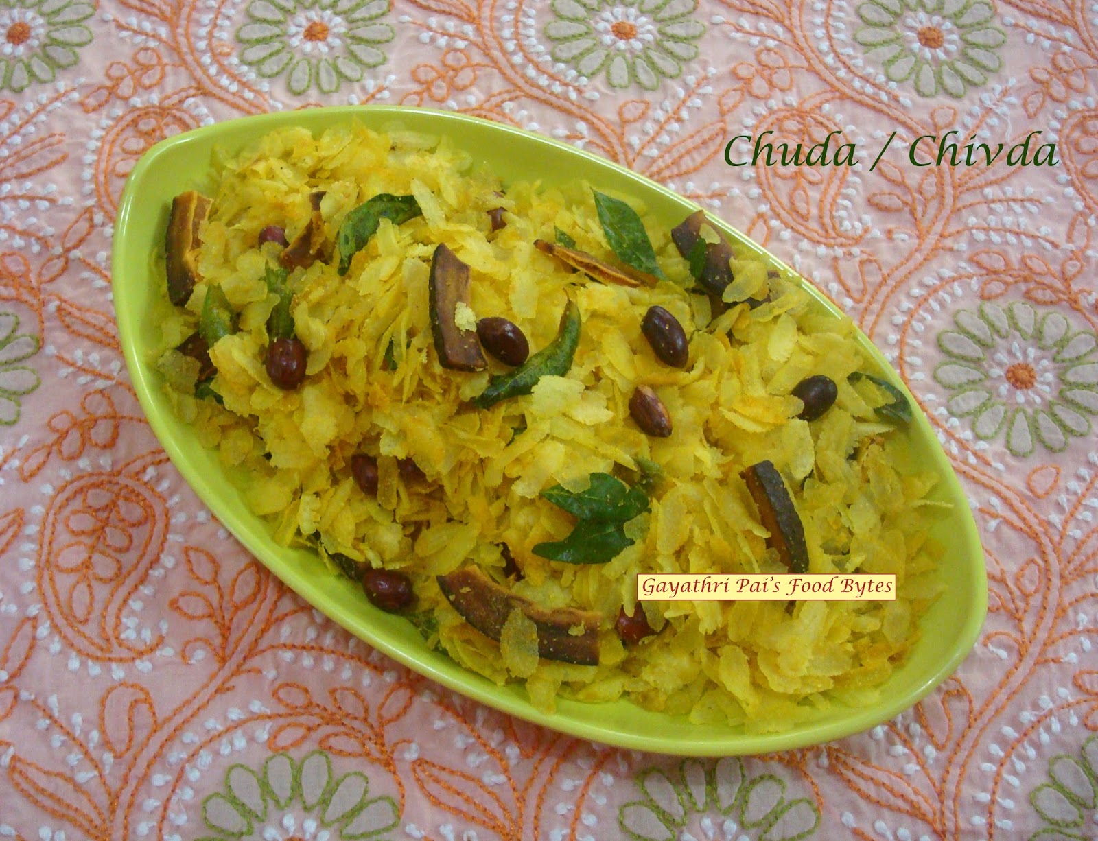 Gayathri Pai's Food Bytes: Poha Chivda