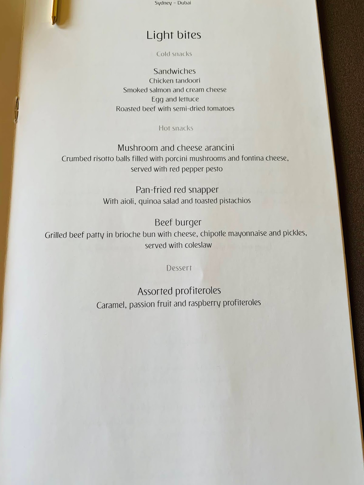 Review: Emirates EK417 First Class Boeing 777-300ER Sydney to Dubai ...