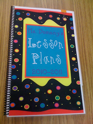Teaching: Create Your Own Lesson Plan Book