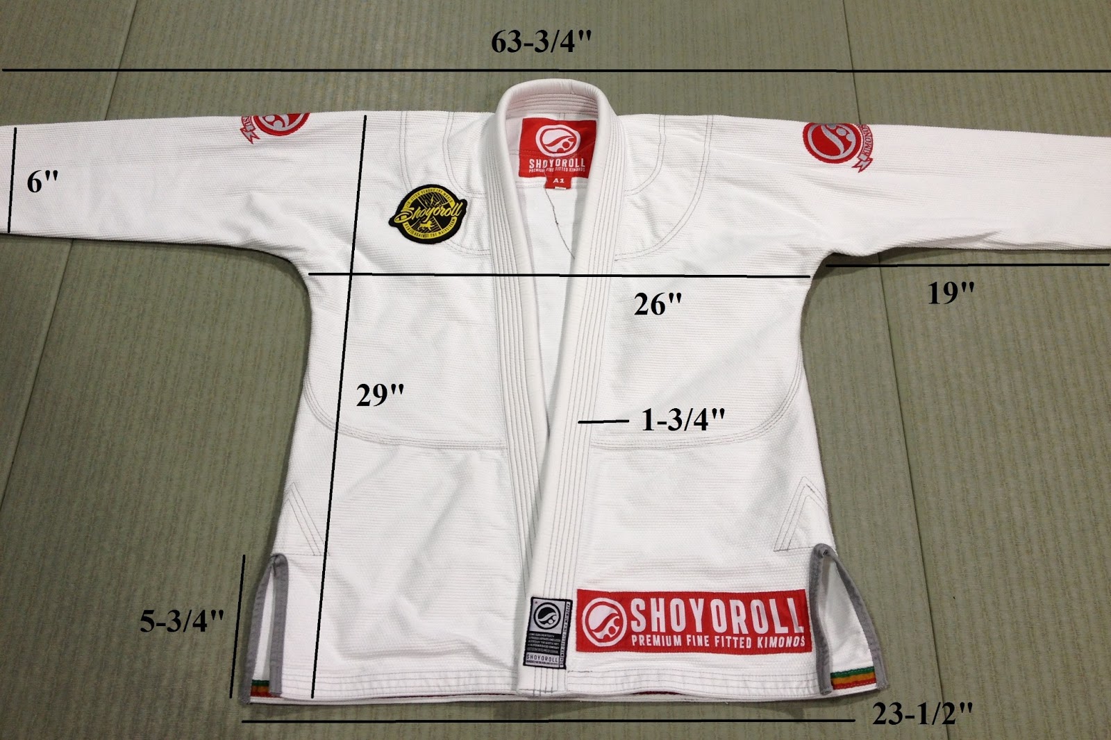 I Fight in Pajamas: Shoyoroll Batch #17 Competitor Gi Review