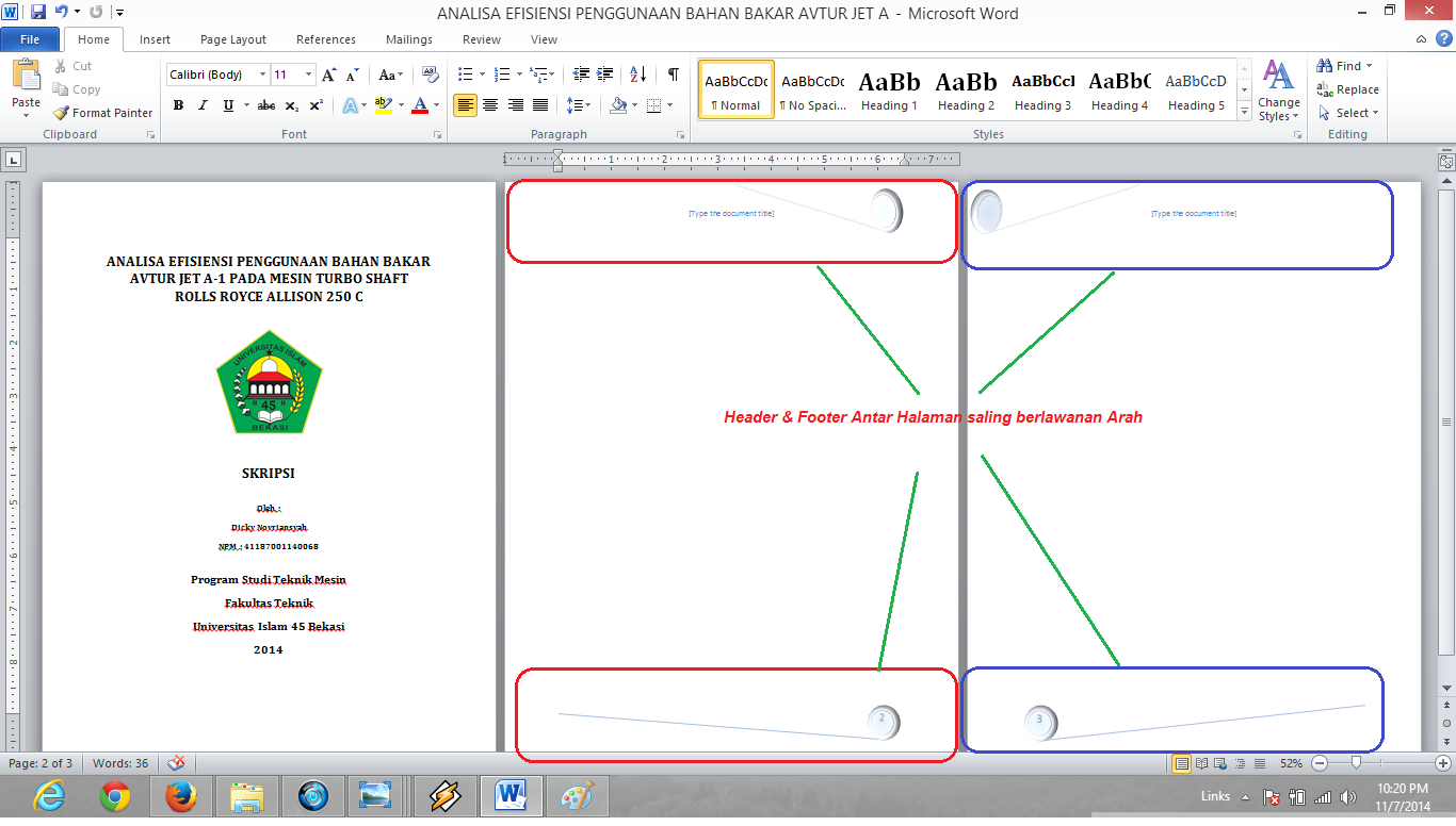 Tugas Kuliah Komputer Fatek Unisma: Cara Menambahkan Cover Page ...