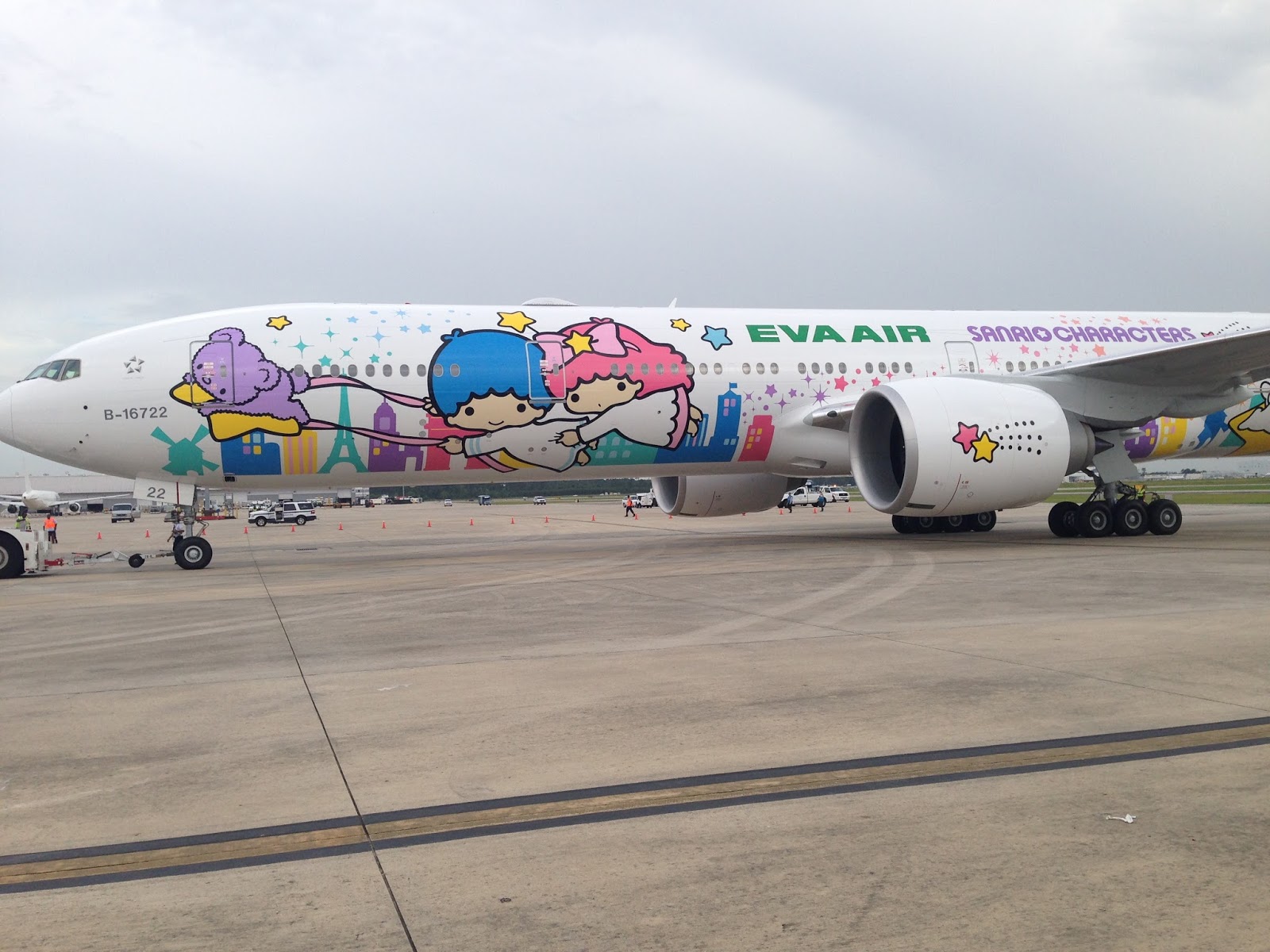 Patty and David Said...: EVA Air Hello Kitty Jet food onboard