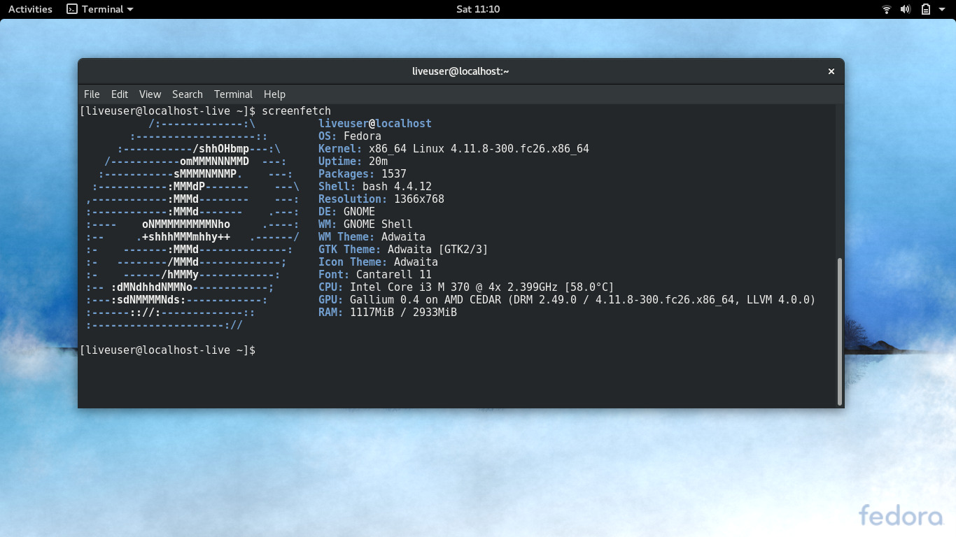 How to install fedora workstation - womanden