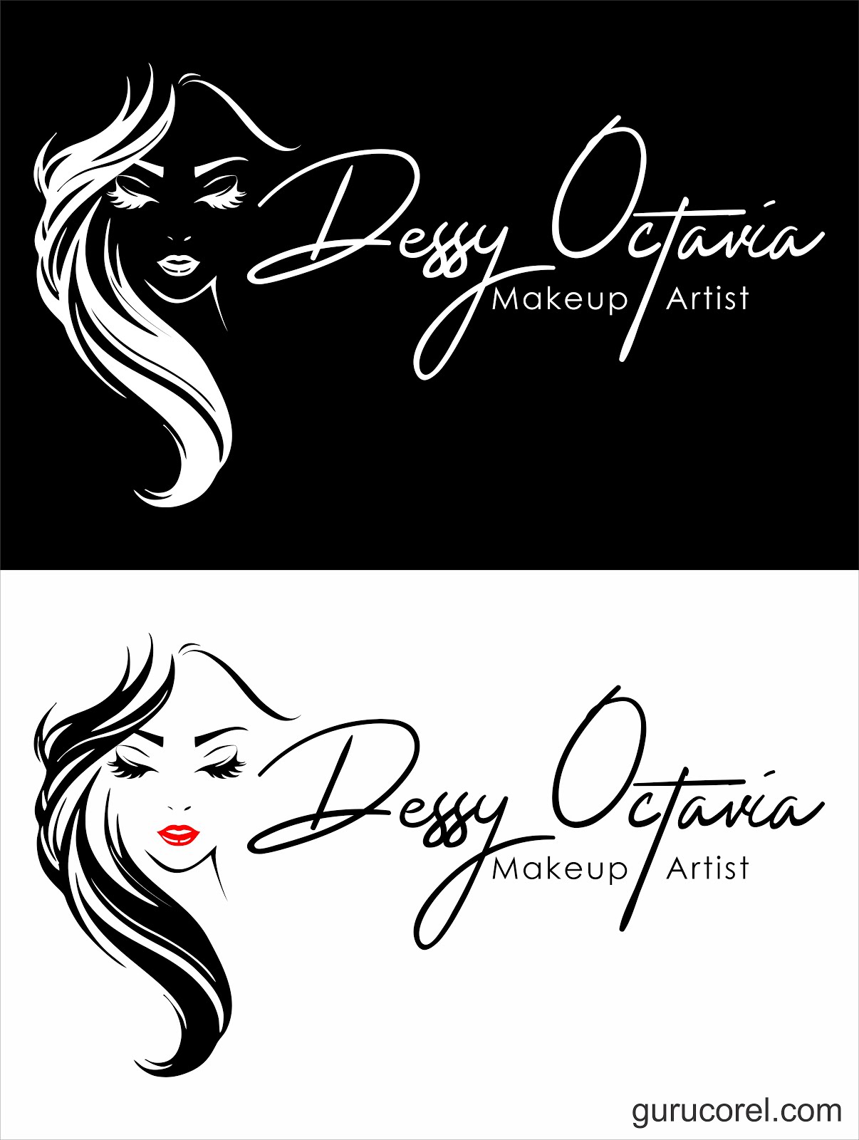 LOGO MAKEUP ARTIST | guru corel