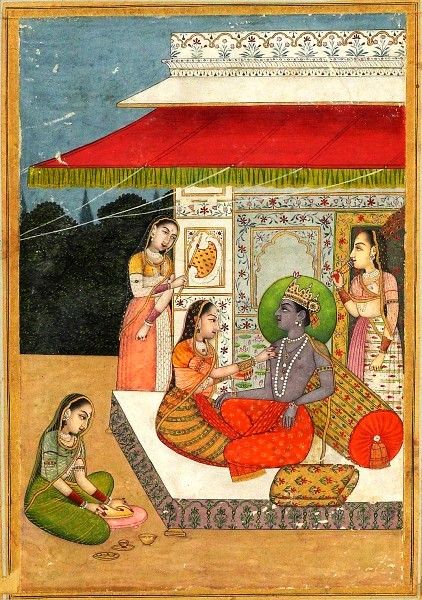 Indian Miniature Paintings: Ragamala Paintings from the Bibliotheque ...