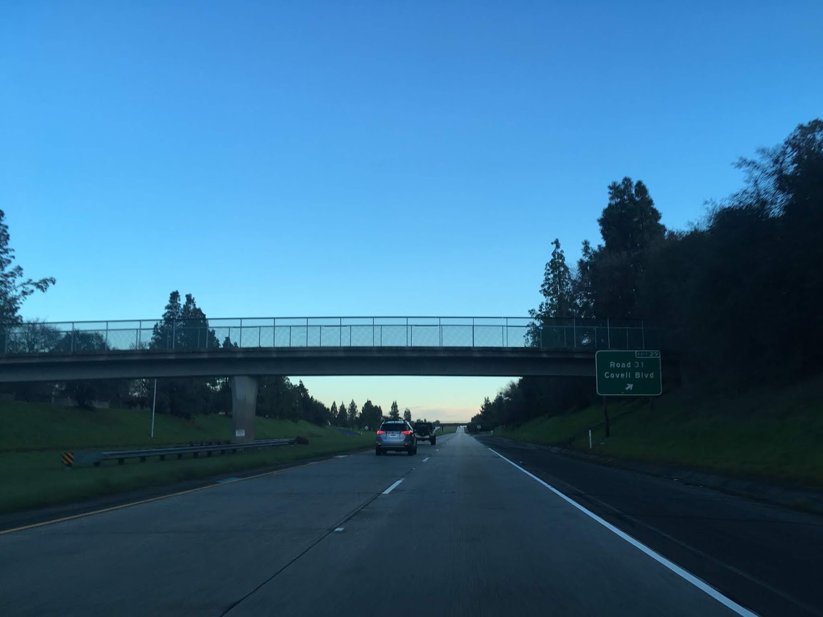 California State Route 113; a little bit of vintage US 40, US 40A, US ...