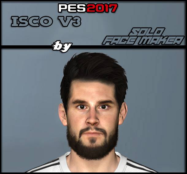 pes-modif: PES 2017 Isco V3 face by Solo Gamer Face Maker & Pes Editor