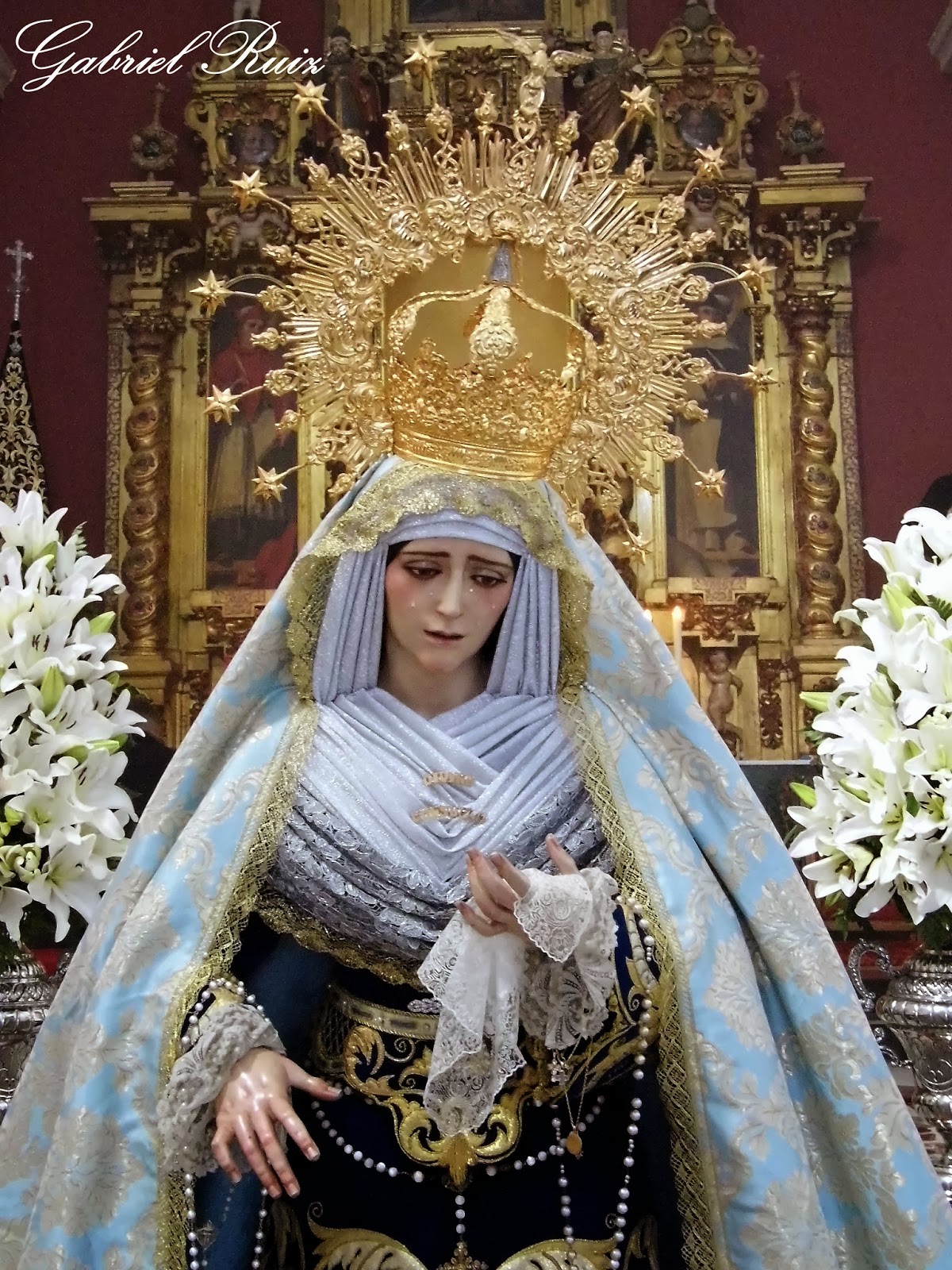 Devoción lucentina: Besamanos a María Stma. del Divino Consuelo.