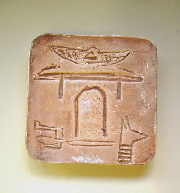 Use Your Coloured Pencils: Ancient Egyptian Style Carved Tablets