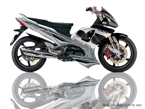 otomotif bike: Contoh Modifikasi Honda Supra X 125