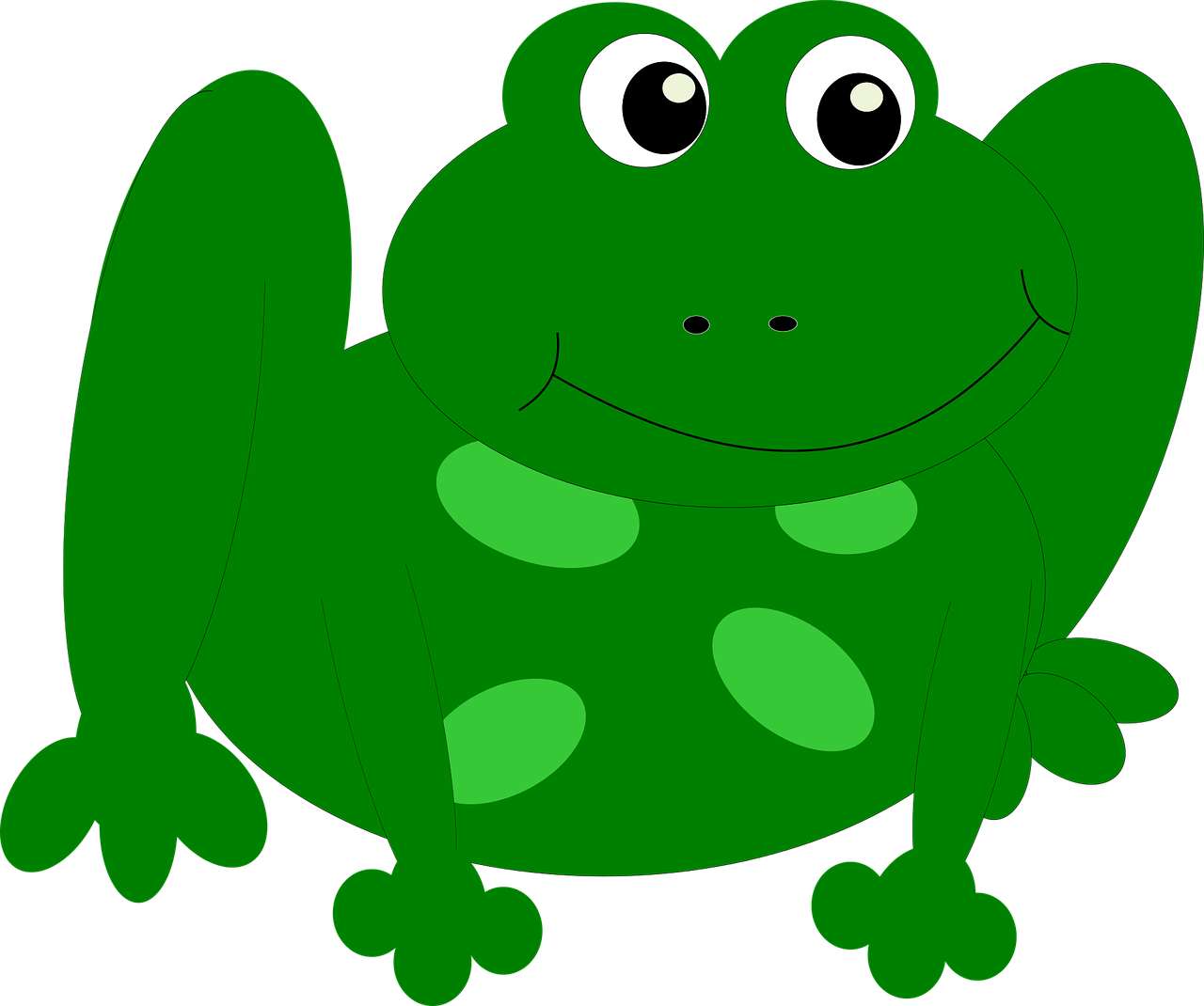 Free Cute Frog Clip Art