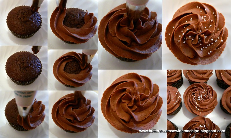 Buttercream and a Sewing Machine: Friday Night Treat/Tutorial: Frosting ...