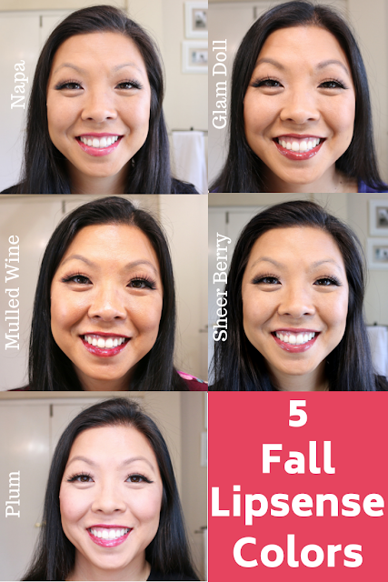 Lipsense Fall Colors