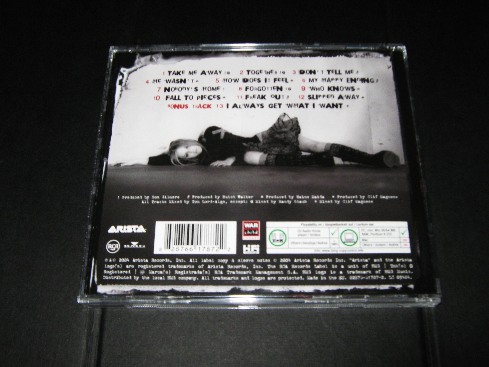 JoMaAB - Avril Lavigne's Collection: Under My Skin - UK Edition