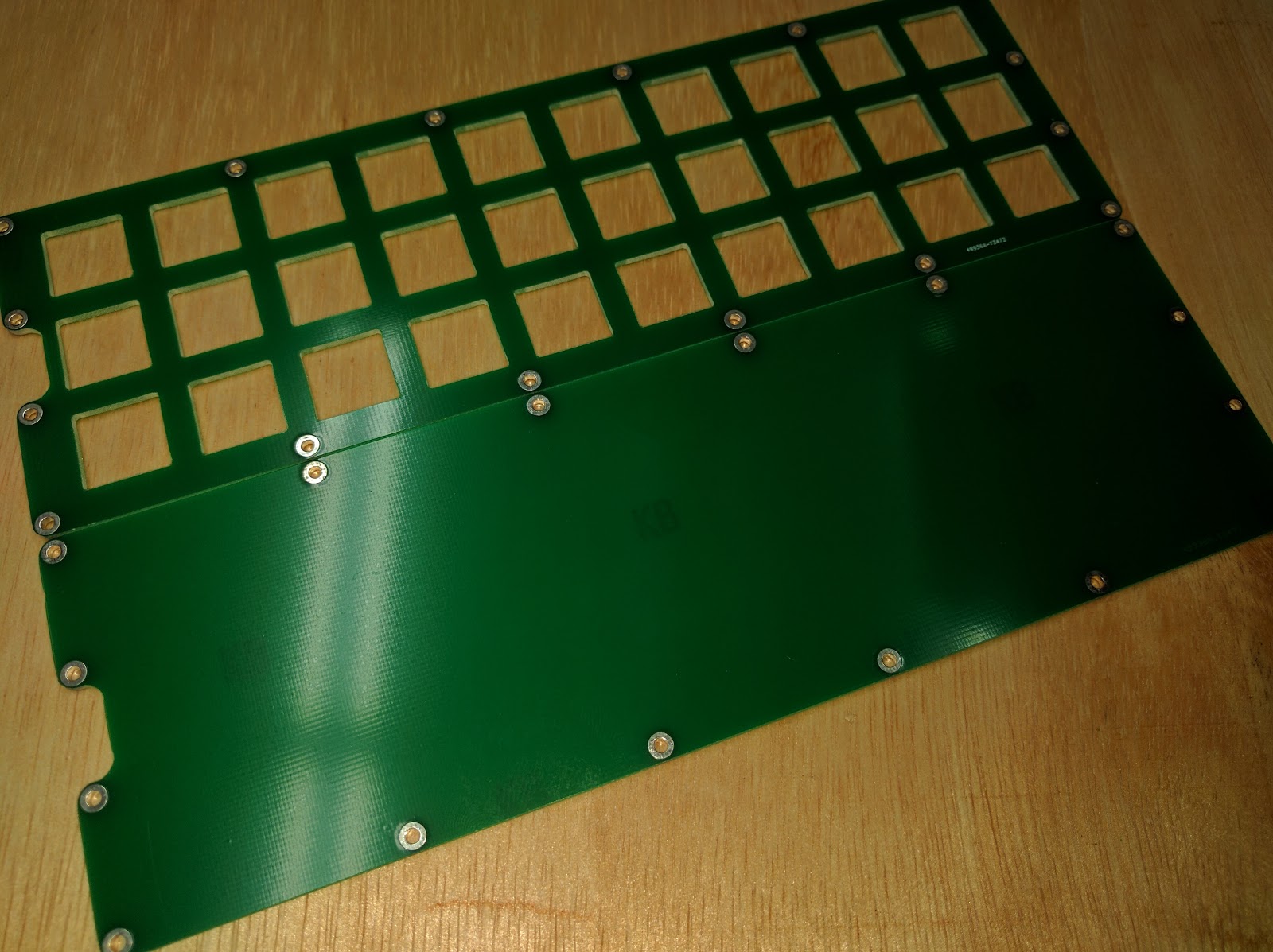 40% Keyboards: PCB plates