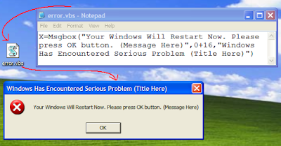 Create Fake Windows Errors With Notepad - Tech-Bolt