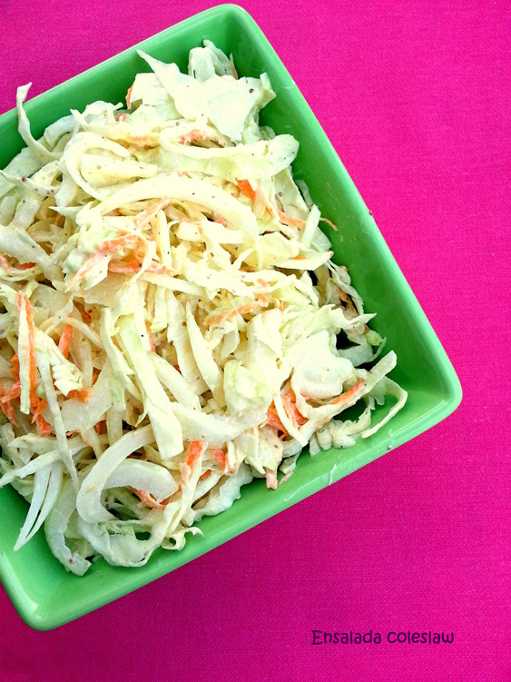 Cocinax2. Las recetas de Laurita.: Ensalada coleslaw