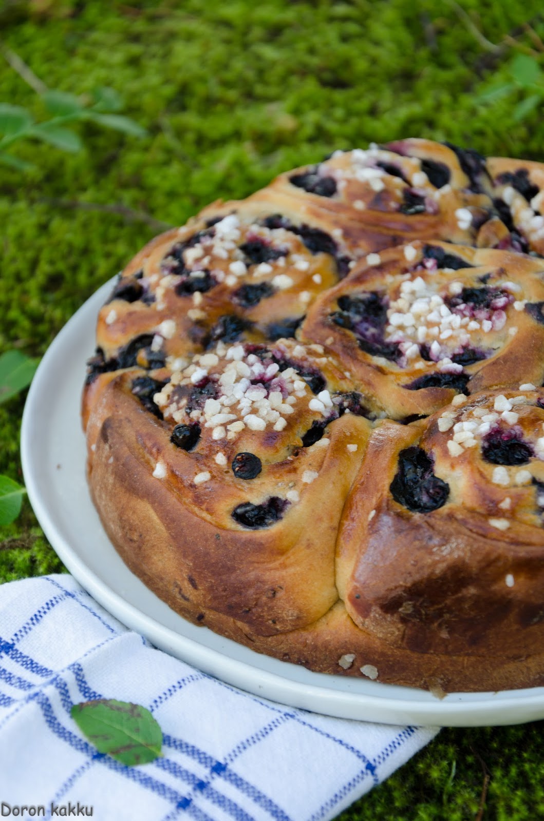 Doron kakku: mustikka-rahkaboston!