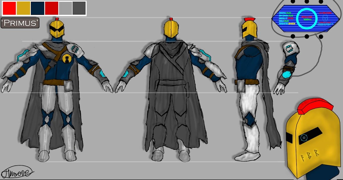 Portfolio (James Moore): Primus Concept Art