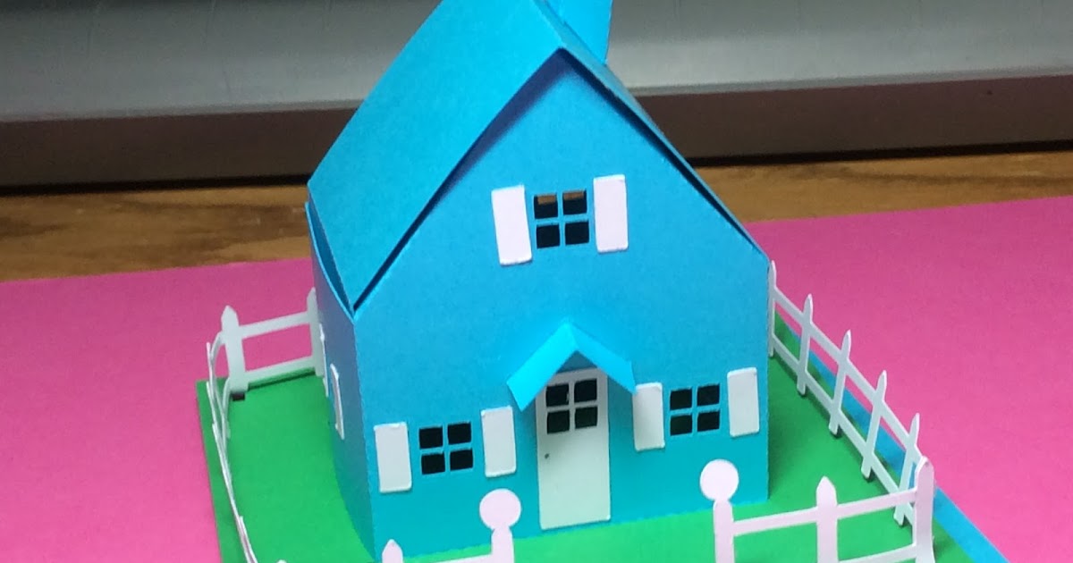 Papercrafts and other fun things: Miniature House Pattern #1 - A Simple ...