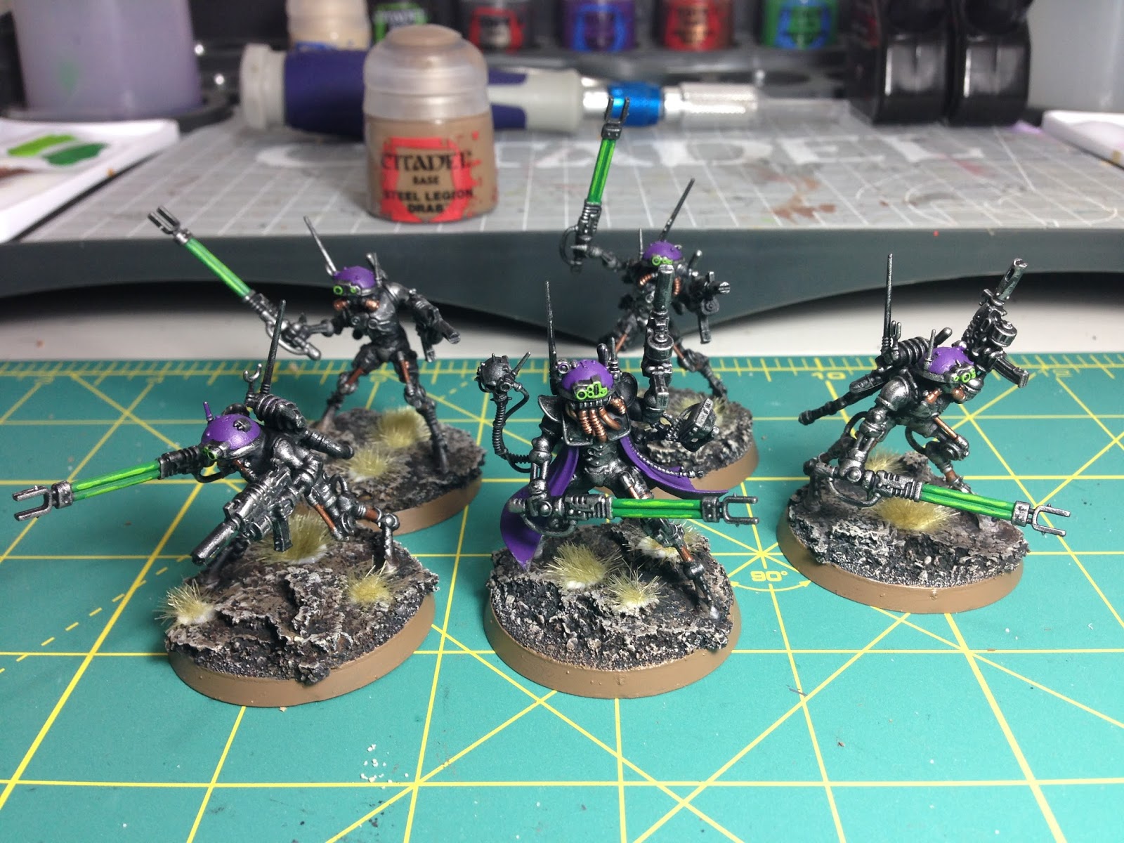 Kris Wall Minis: Project #2 - AdMech Skitarii Sicarian Infiltrators ...