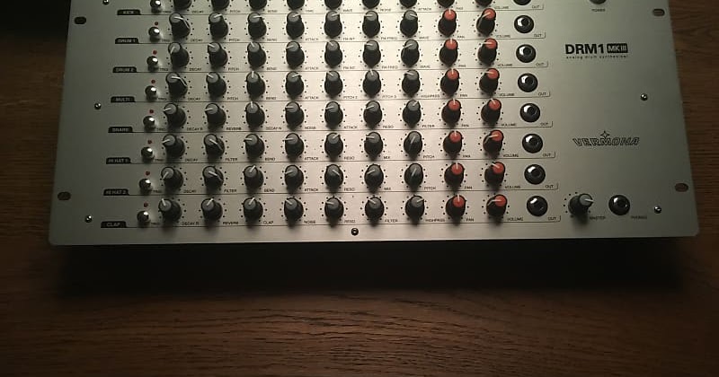 MATRIXSYNTH: Vermona DRM1 MKIII Analog Drum Machine w/ Original Box