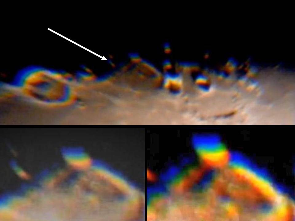 Amateur Telescope See's Moon Pyramid - June 2013