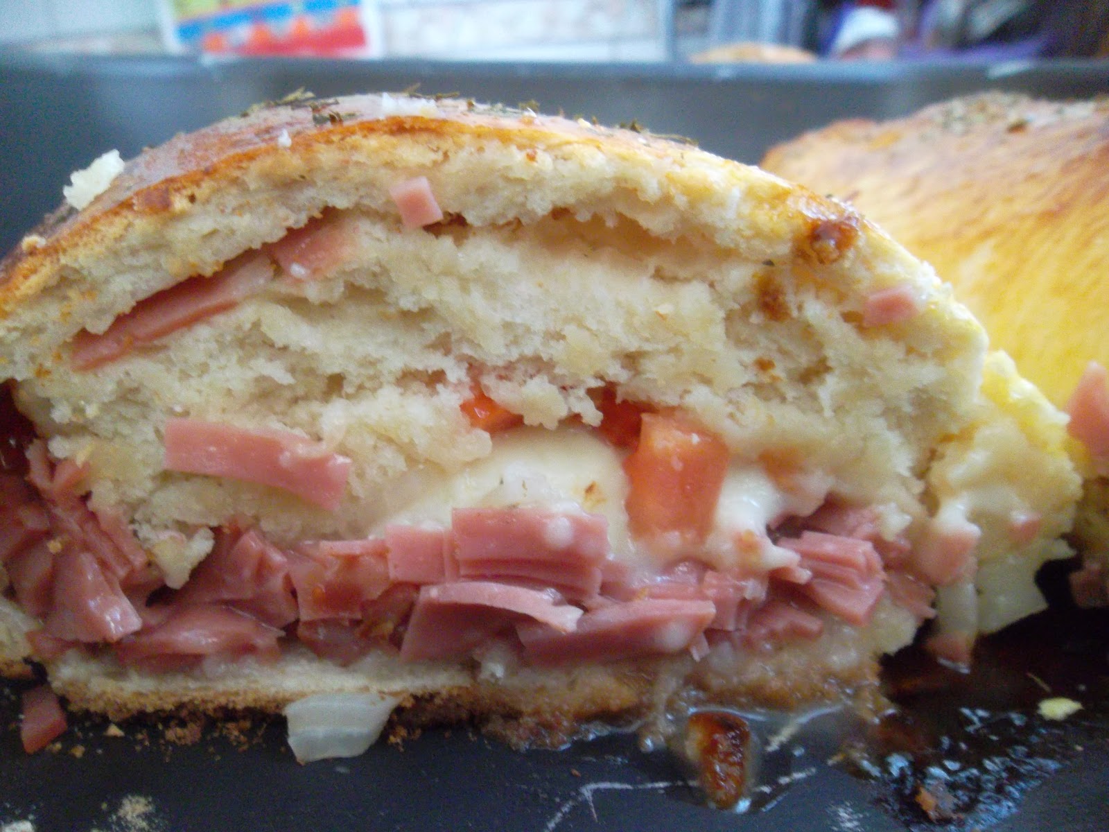 PÃO RECHEADO VERSÁTIL - Receitas Culinárias