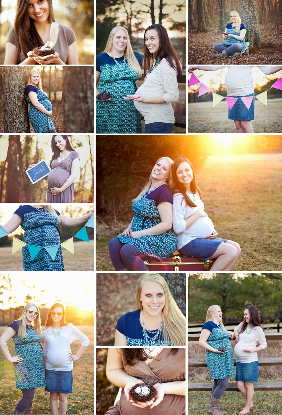 Brooke Ramsey Photography: Best Friend Double Maternity Session ...