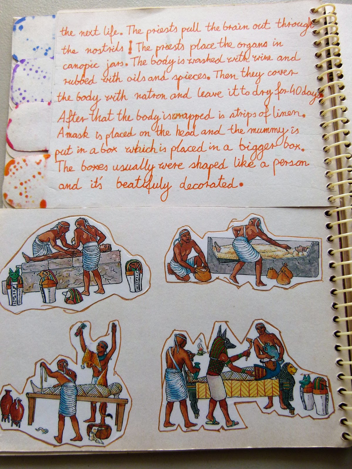 Ancient Egypt - Interactive notebook project (1/3)
