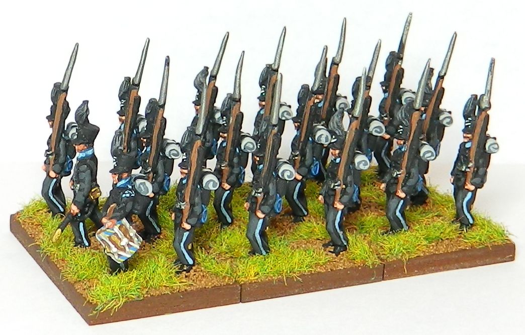MacPhee's Miniature Men: Giant Commission -- More Brunswick Infantry