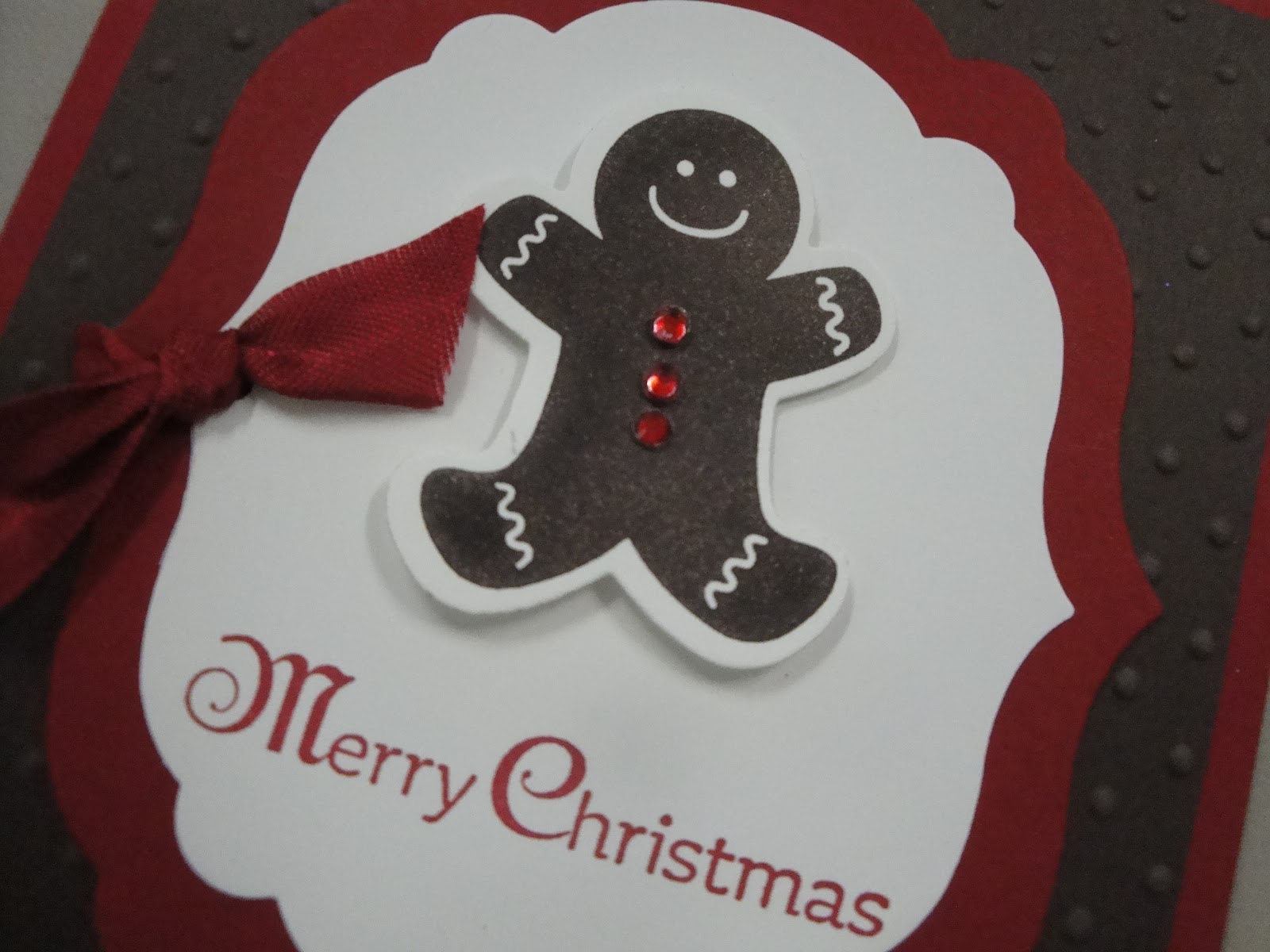 Stamp with Susie: Oh Mr. Gingerbread Man!