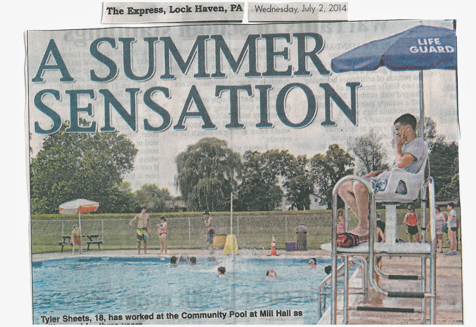Jersey Shore (PA) Swim: Spotlight on Mill Hall's Community Pool