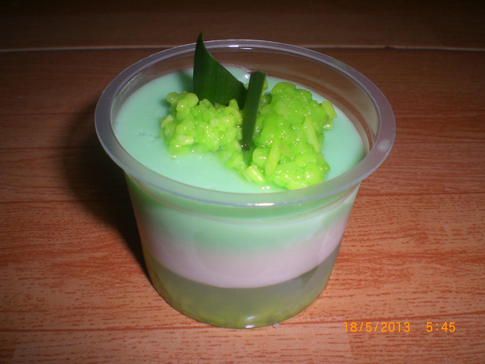 Dapur Mini Ati: PUDING TAPE KETAN HIJAU
