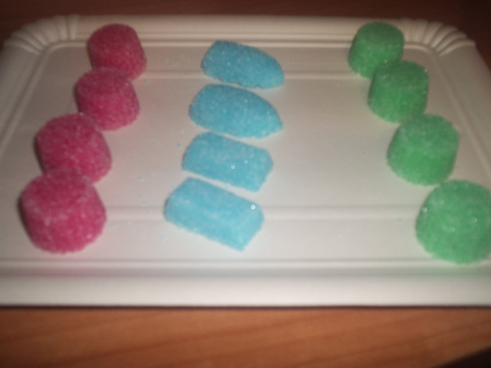 LA COCINA DE LA CATITA: AZUCARILLOS DE COLORES