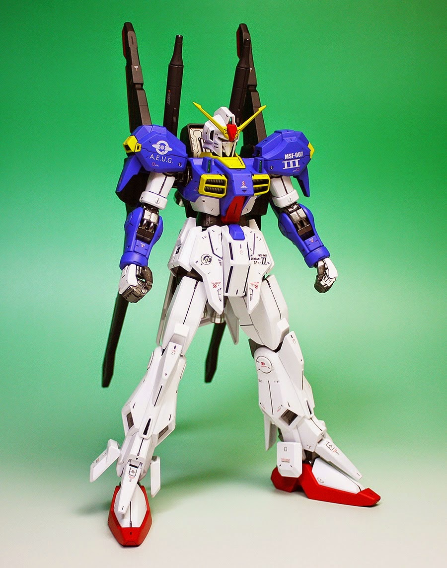 Gundam Family: RE/100 MSF-007 Gundam Mk-III Painted Build