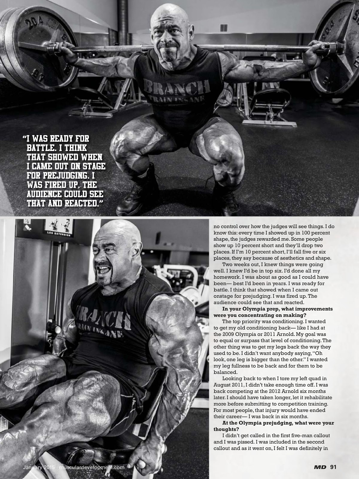 Muscle Gods: Branch Warren Part 13 - Muscular Development January 2015 ...