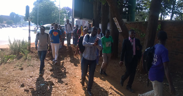 PICS : HARARE POLY STUDENTS PROTEST | Mafaro