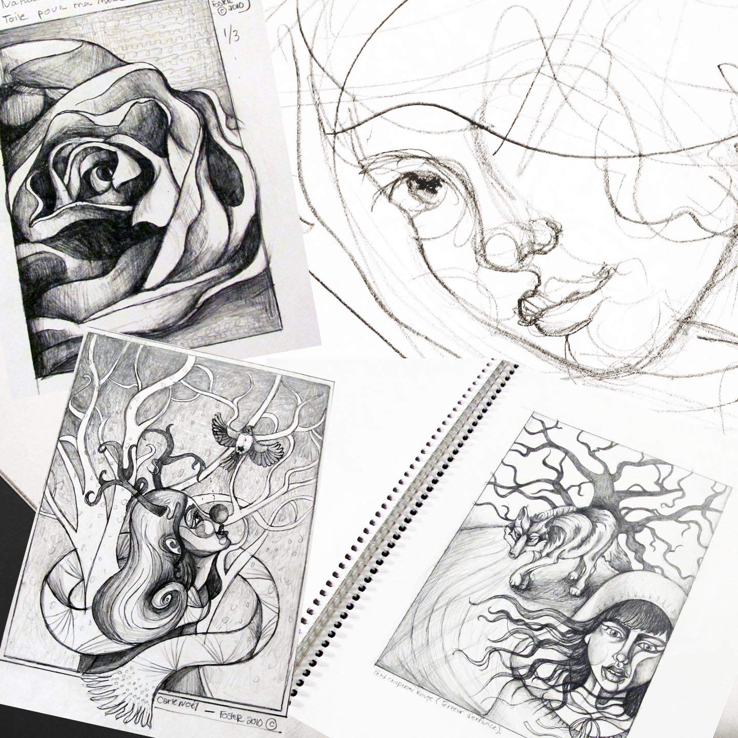 Le dessin - par Mélanie: June 2012