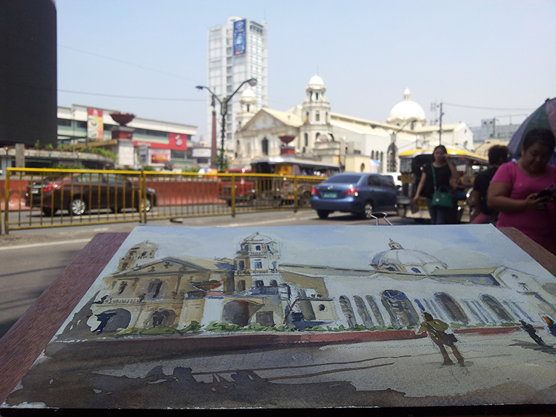 A Walk with Man: Holy Week Sketching