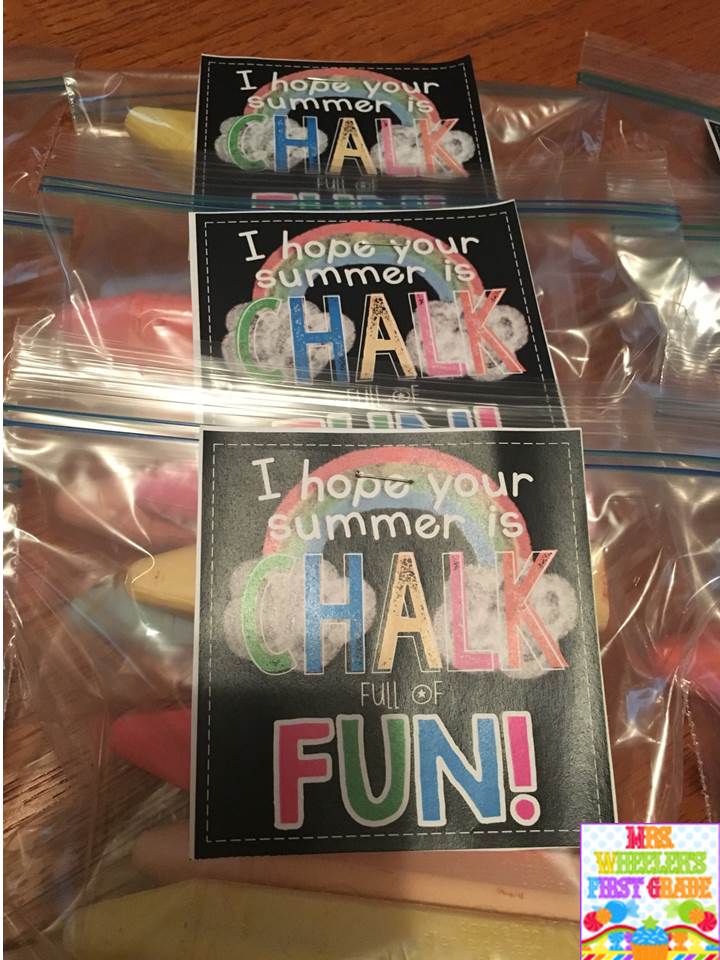 Mrs. Wheeler's First Grade Tidbits: End of the Year Activities