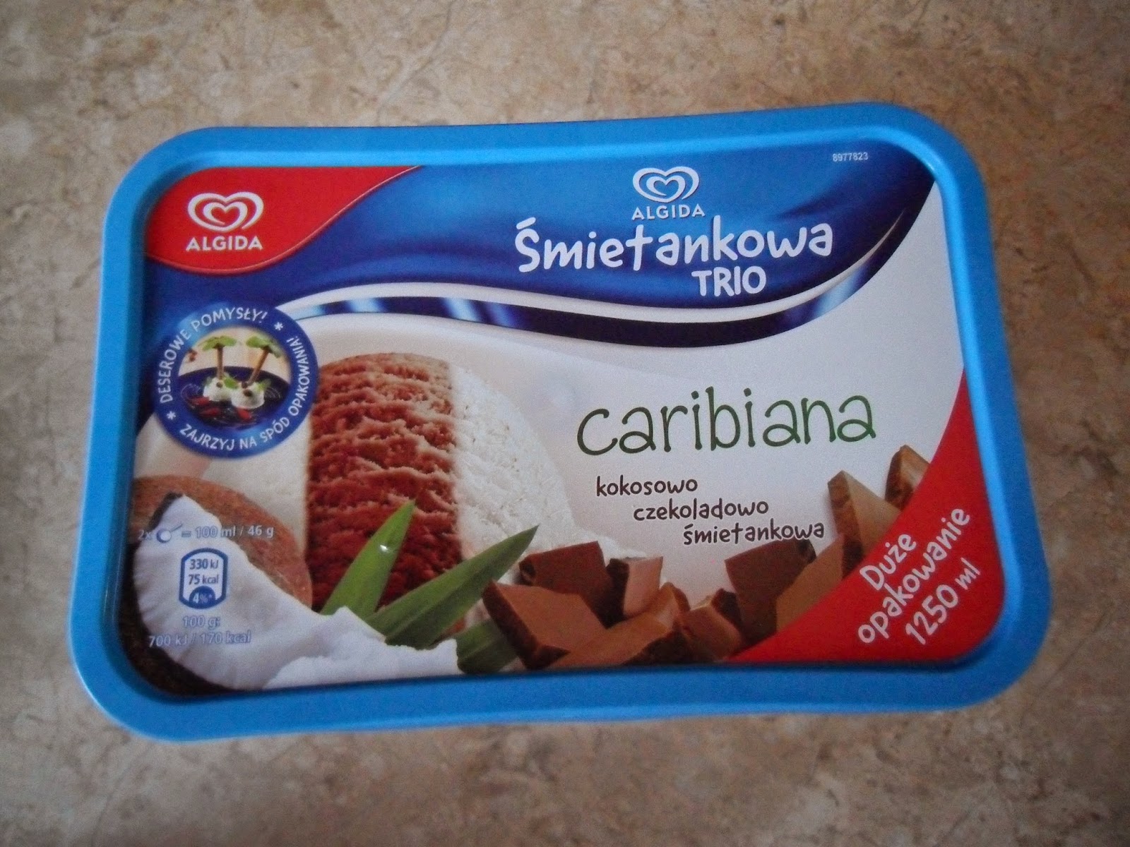 Kraina słodyczy: Algida Śmietankowa Trio caribiana