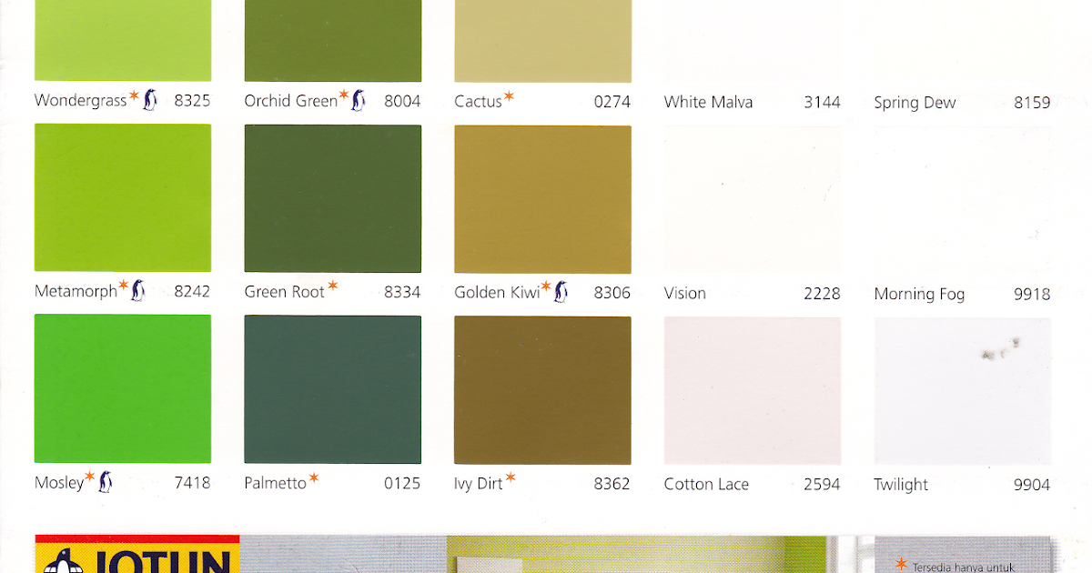 61+ Inspirasi Warna Cat Jotun Interior 2020, Warna Cat